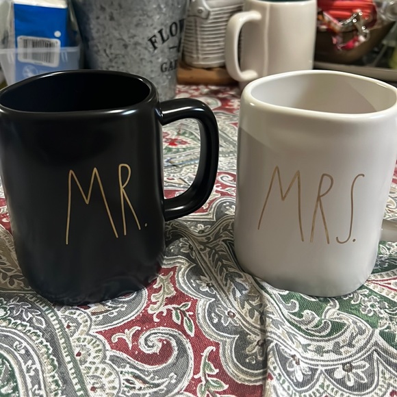 Rae Dunn | Dining | Rae Dunn Mr Mrs Coffee Mug Set | Poshmark